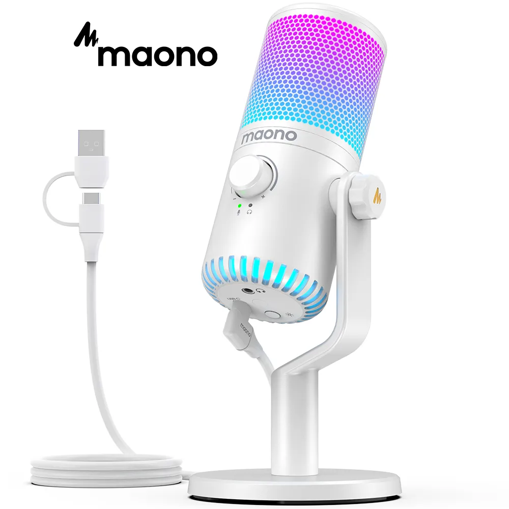 Maono DM30 RGB USB Microphone RGB Gaming Microphone • eComhub